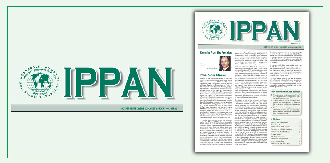 IPPAN Newsletter August 2007 – Independent Power Producers' Association ...